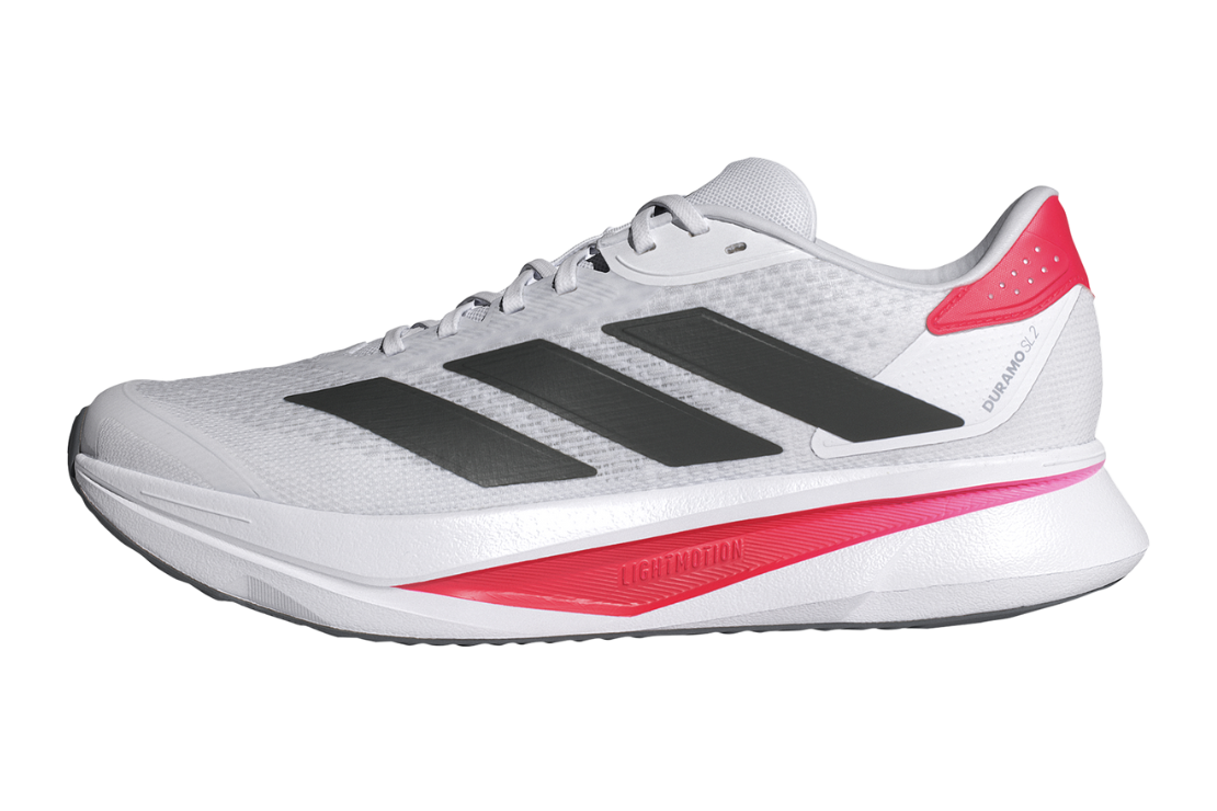 Men's Adidas Duramo SL2 :Cloud White | Lucid Red – iRUN Singapore