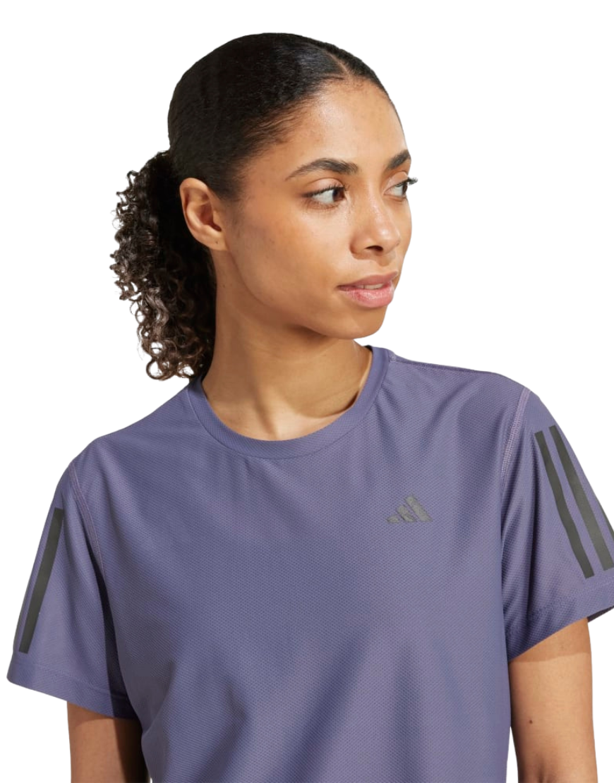Women's Adidas Own The Run Tee :Preloved Violet – iRUN Singapore