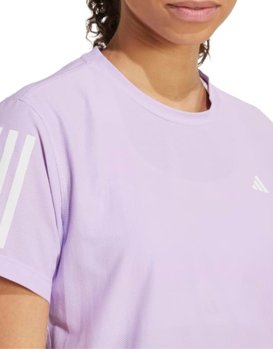 Women's Adidas Own The Run Tee :Powder Plum – iRUN Singapore