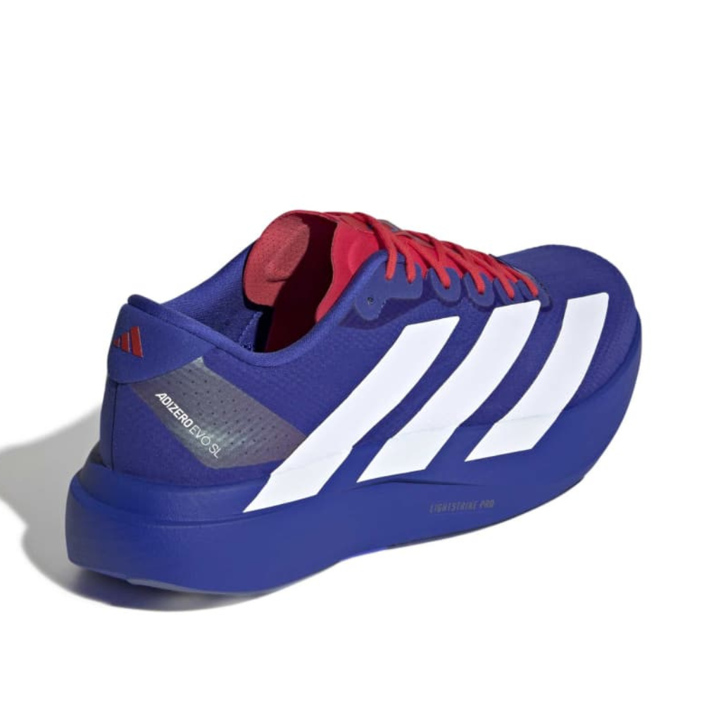 Adizero Evo SL Woven Men's :Lucid Blue | Pure Ruby – iRUN Singapore