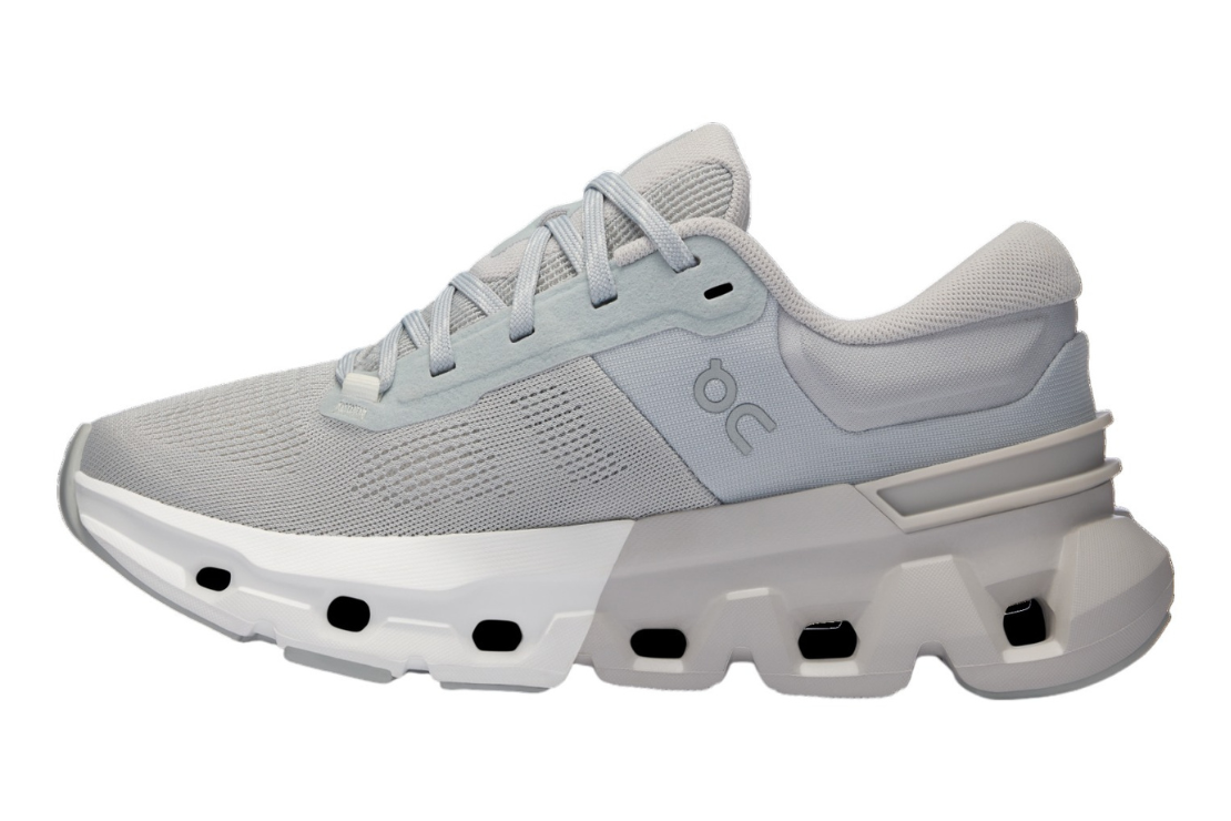 Women's On Cloudflyer 5 Running Shoes :Glacier | Wolf – iRUN Singapore