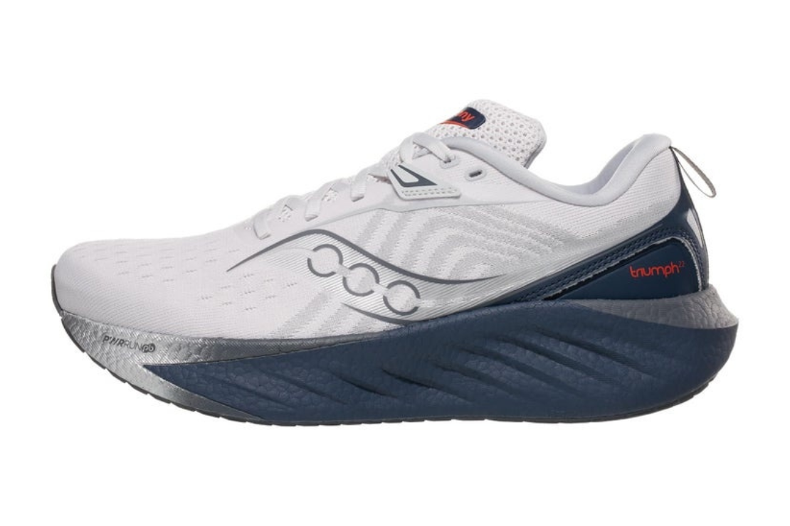 Men's Saucony Triumph 22 Running Shoes :Vapor | Moon – iRUN Singapore