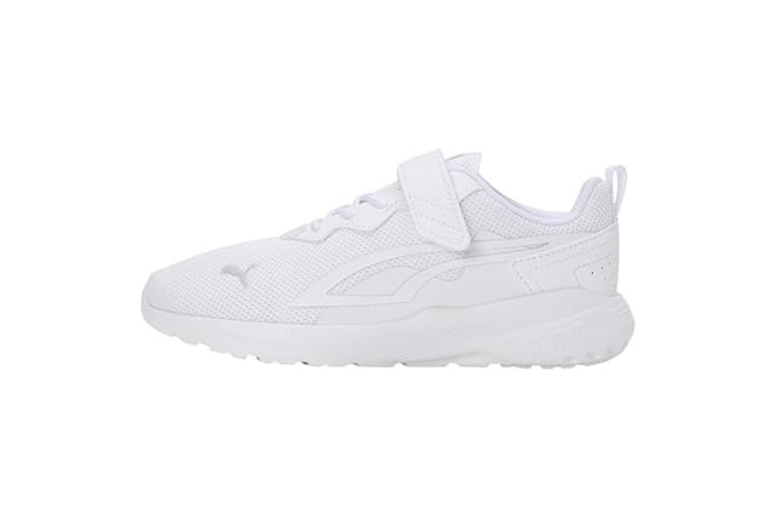 Puma All-Day Active AC+ PS Younger Kids' School Shoes: White – iRUN ...