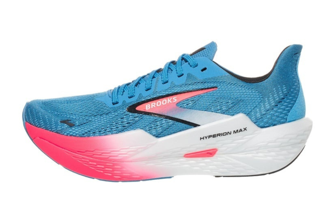 Men's Brooks Hyperion Max 2 Running Shoes :Crystal Seas | Diva Pink ...