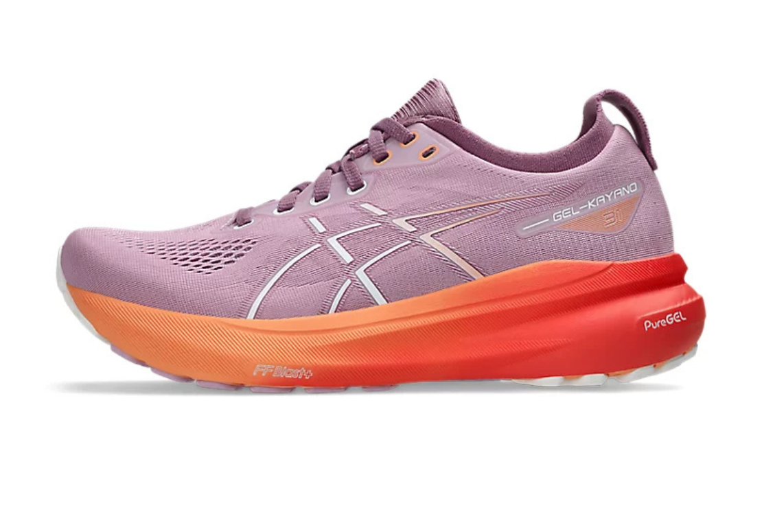 Asics Gel-Kayano 31 Women's Shoes: Light Ube I White – iRUN Singapore