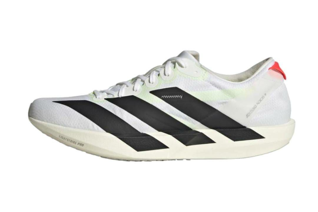 Men's Adizero Adios 9 :White | Silver Metallic – iRUN Singapore
