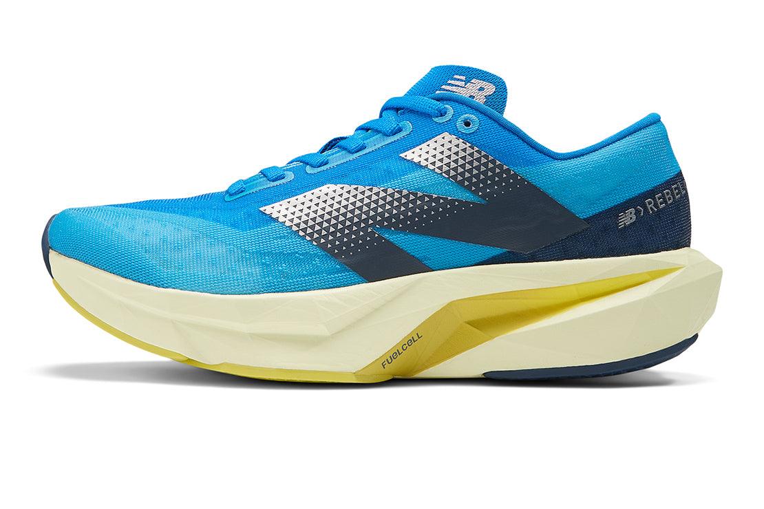 Women's New Balance FuelCell Rebel v4 (B) Shoes :Blue – iRUN Singapore