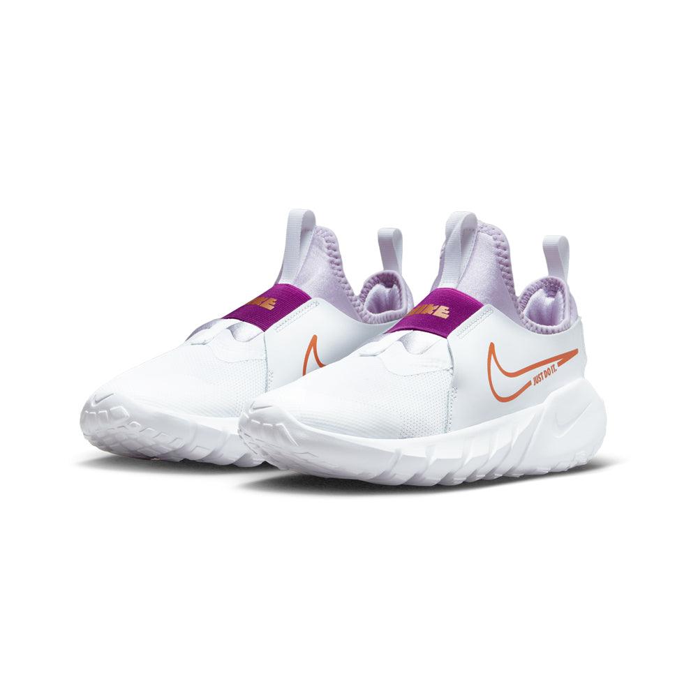 Nike Flex Runner 2 (GS) Older Kids' Running Shoes :White | Violet Frost ...