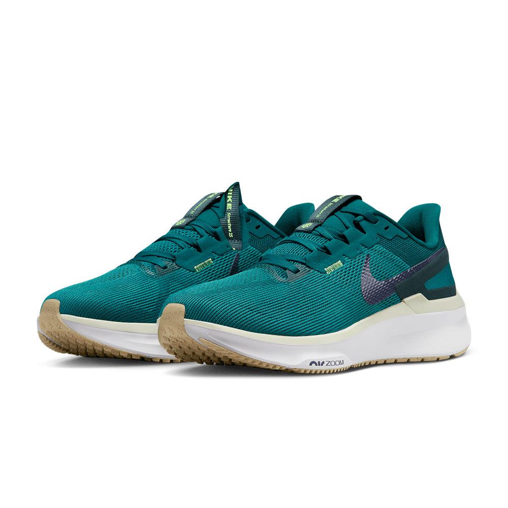 Men's Nike Structure 25 Shoes :Geode Teal | Deep Jungle – iRUN Singapore