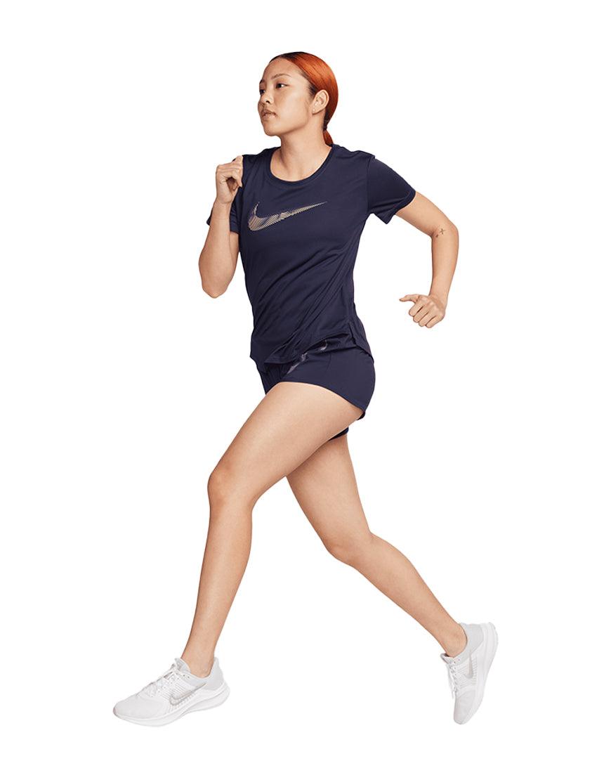 Women's Nike DriFIT One Swoosh Running Shorts :Purple Ink – iRUN Singapore