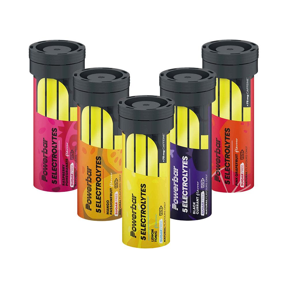 Powerbar 5 Electrolytes Tablets (1 Tube | 5 Flavours) – iRUN Singapore