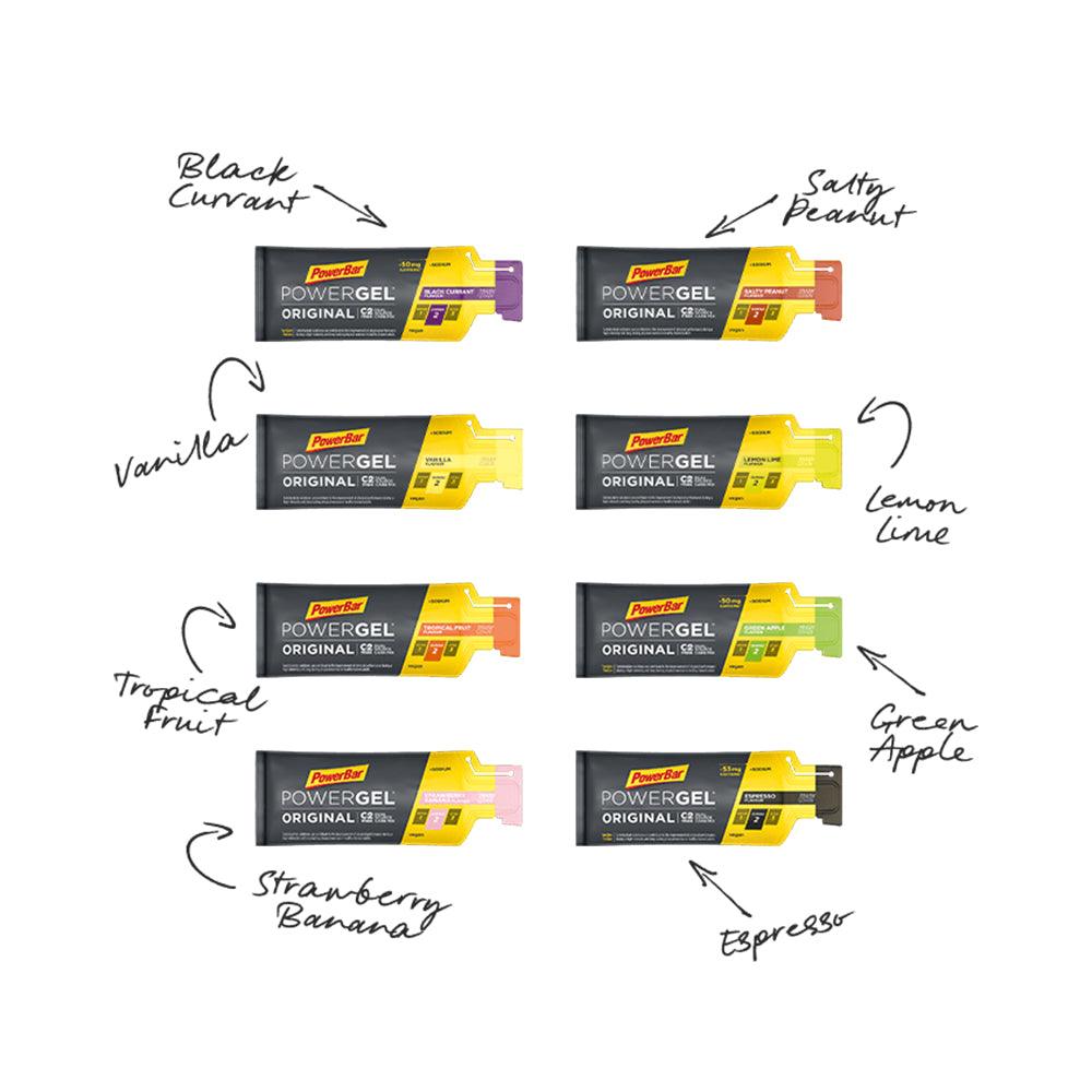 Powerbar Power Gel Original (41g | 8 Flavours) – iRUN Singapore