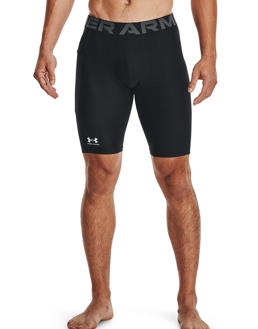 Men's Under Armour UA HeatGear Pocket Long Shorts :Black – iRUN Singapore