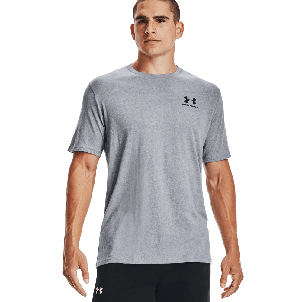 Under Armour Men's Sportstyle Left Chest Tee :Steel – iRUN Singapore